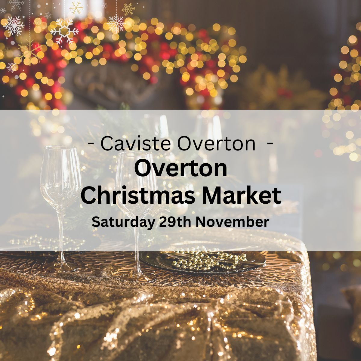 Overton Christmas Market - Saturday 29/11/25 | Caviste Wine
